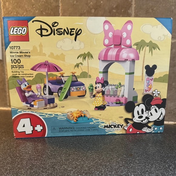 Lego | Toys | Nwt Lego Retired Disney Minnie Mouses Ice Cream Shop Set ...